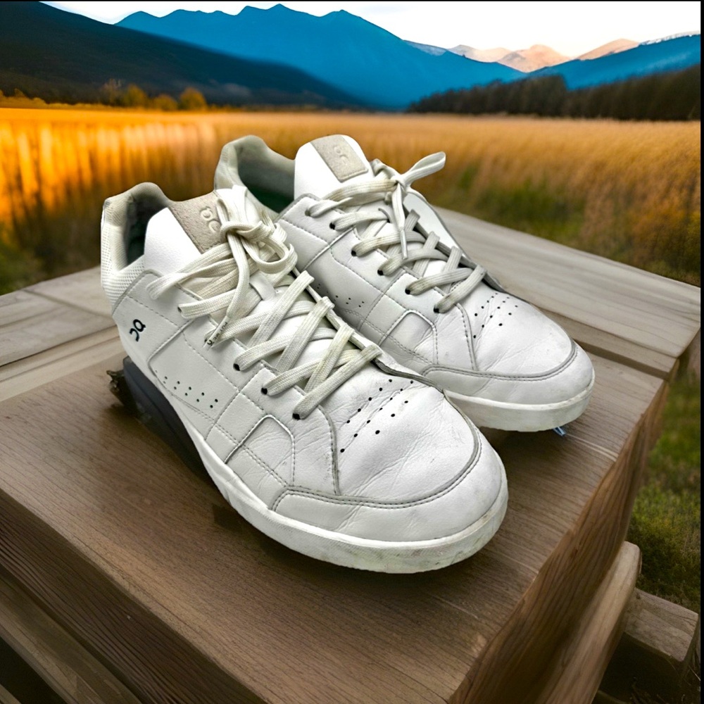 On Cloud Rodger Tennis Men's White Sneakers - Gem
